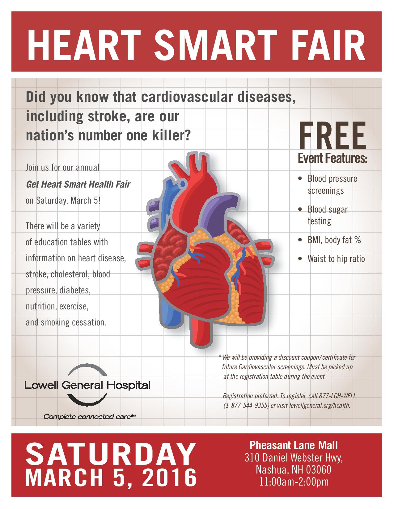 Lowell General Hospital's Heart Smart Fair - Greater Lowell Health Alliance